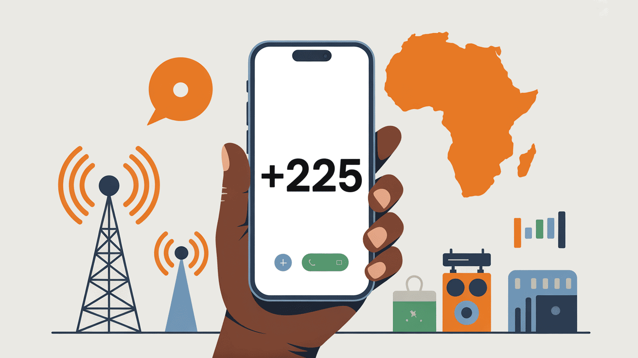 À Qui Appartient L’indicatif Téléphonique 225 Et Comment L’identifier